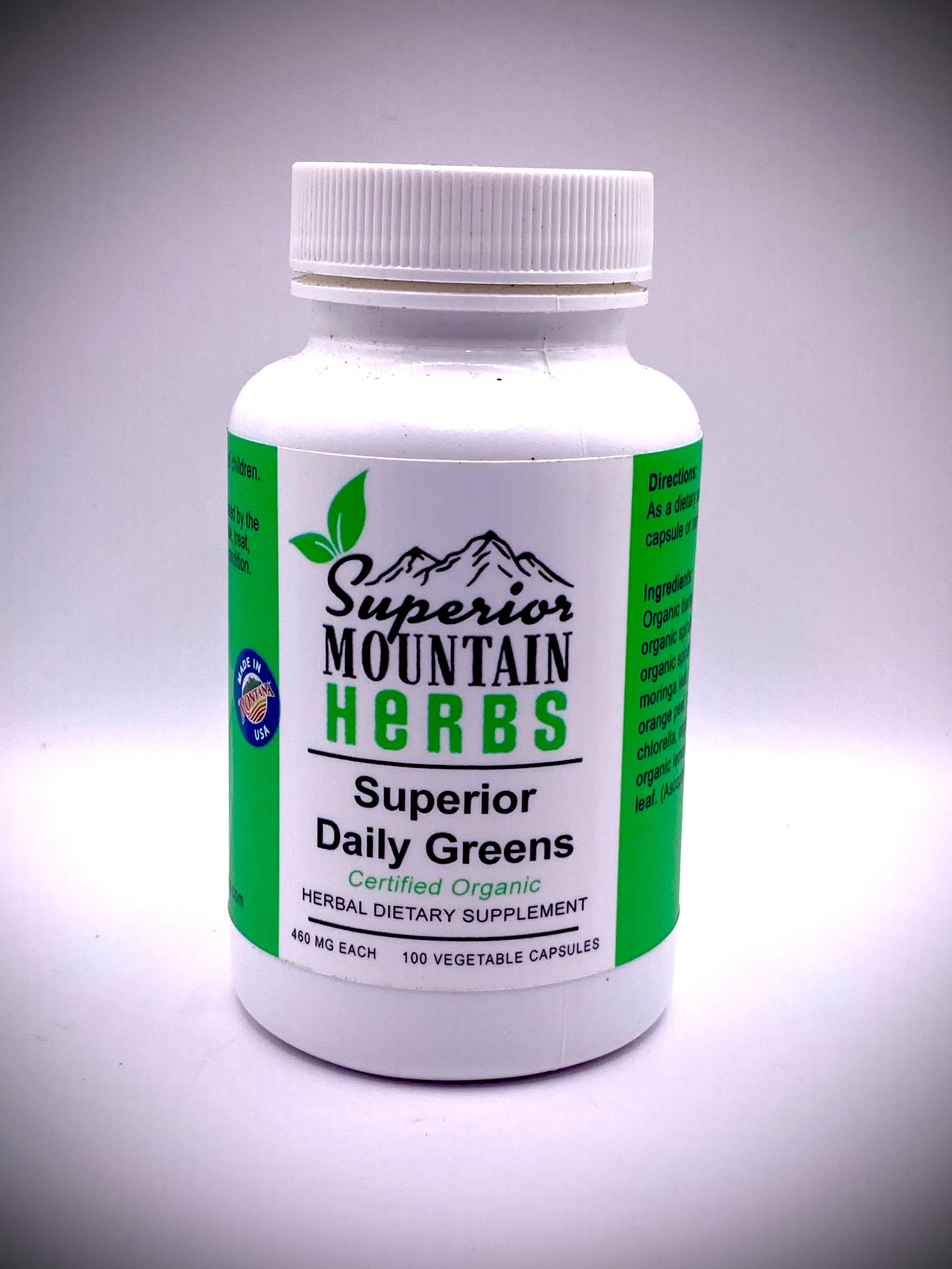 Organic Herbal Capsules & Loose Teas – Superior Mountain Herbs