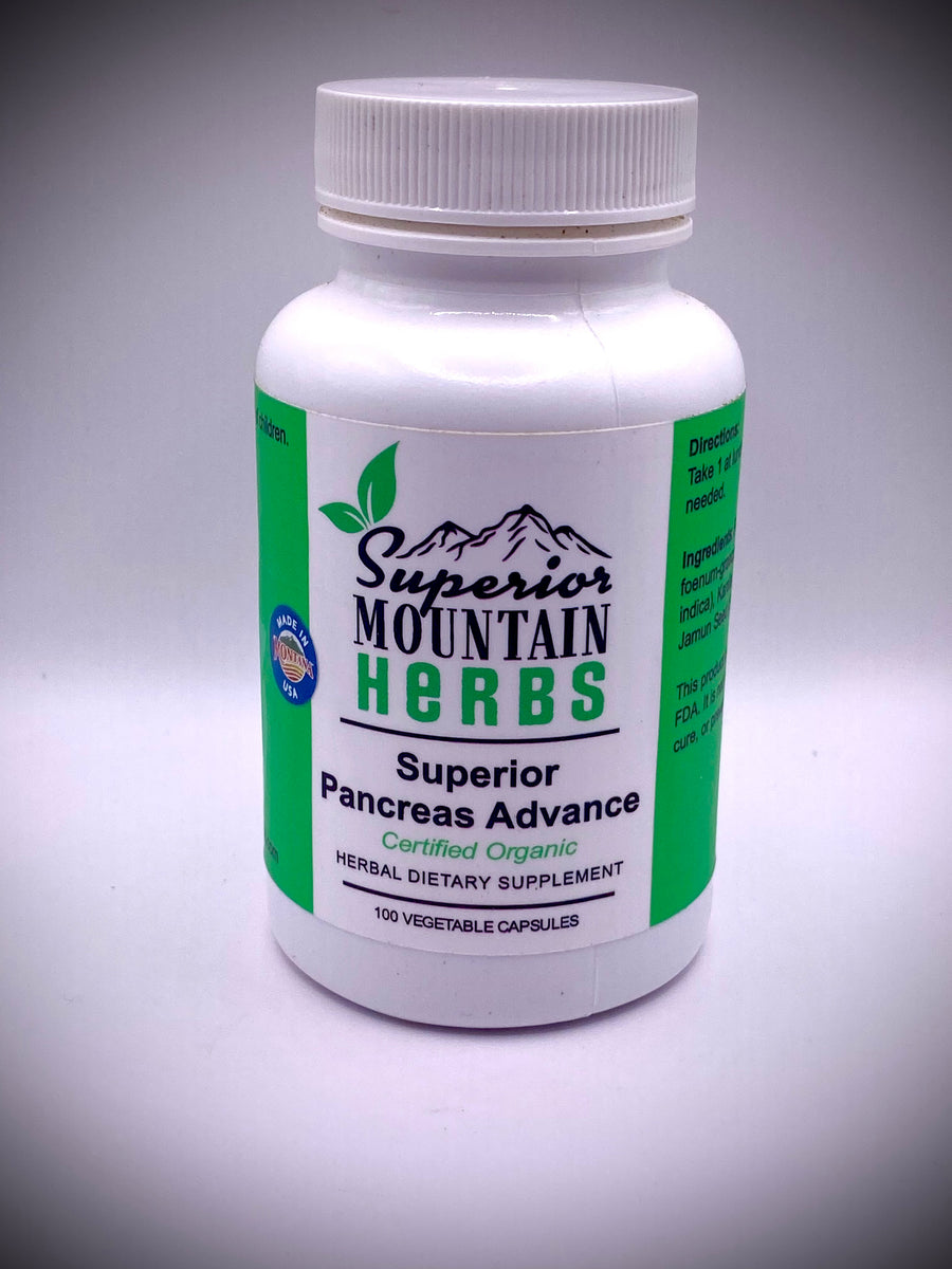 Superior Pancreas Advance - 100 Capsules – Superior Mountain Herbs